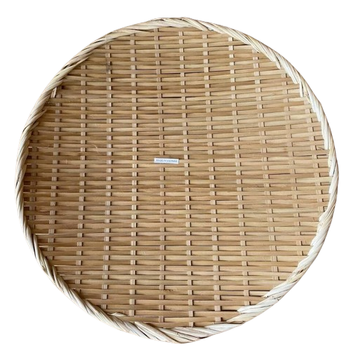 D018 Đĩa Mây Tre đan Dùng đa Năng Siêu đẹp Green Bamboo